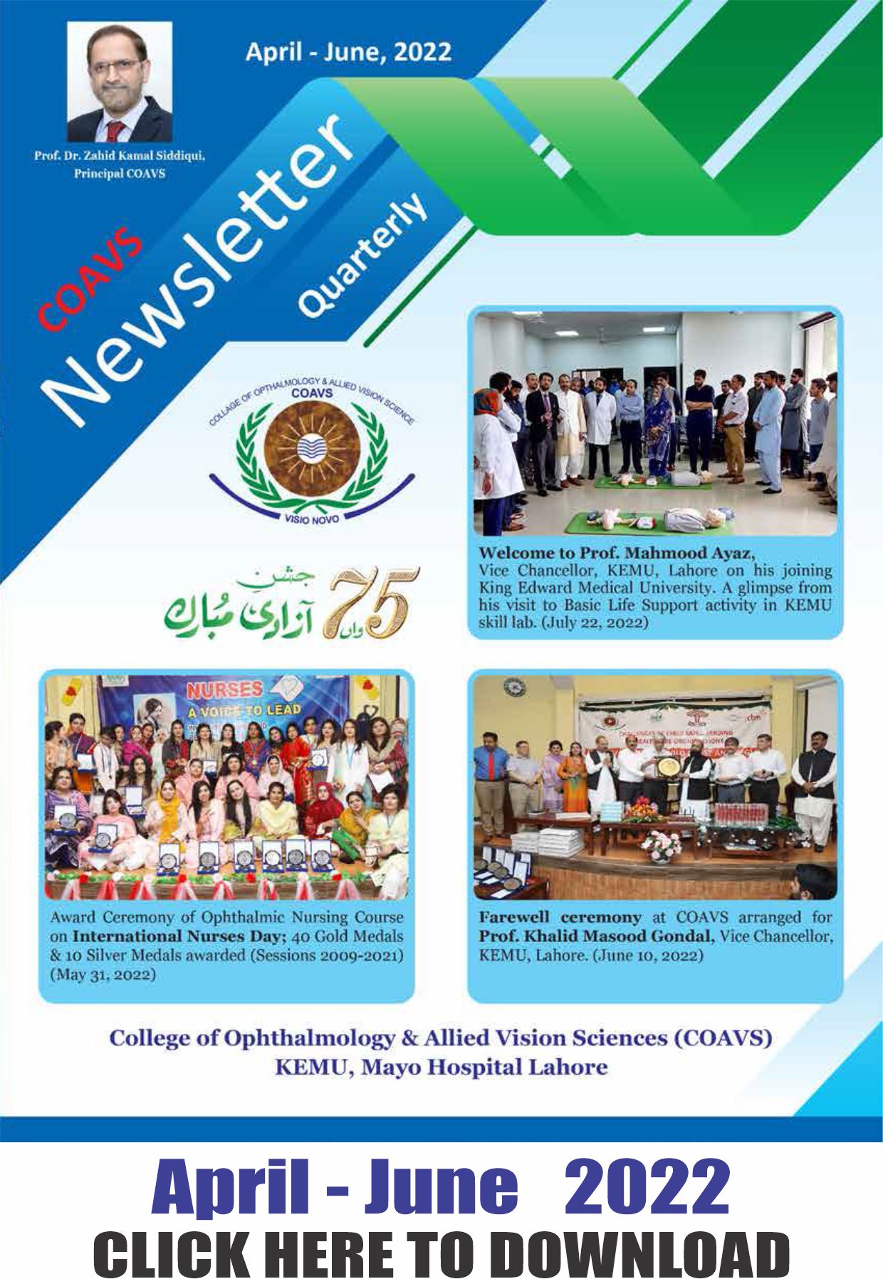 COAVS News Letters - COAVS