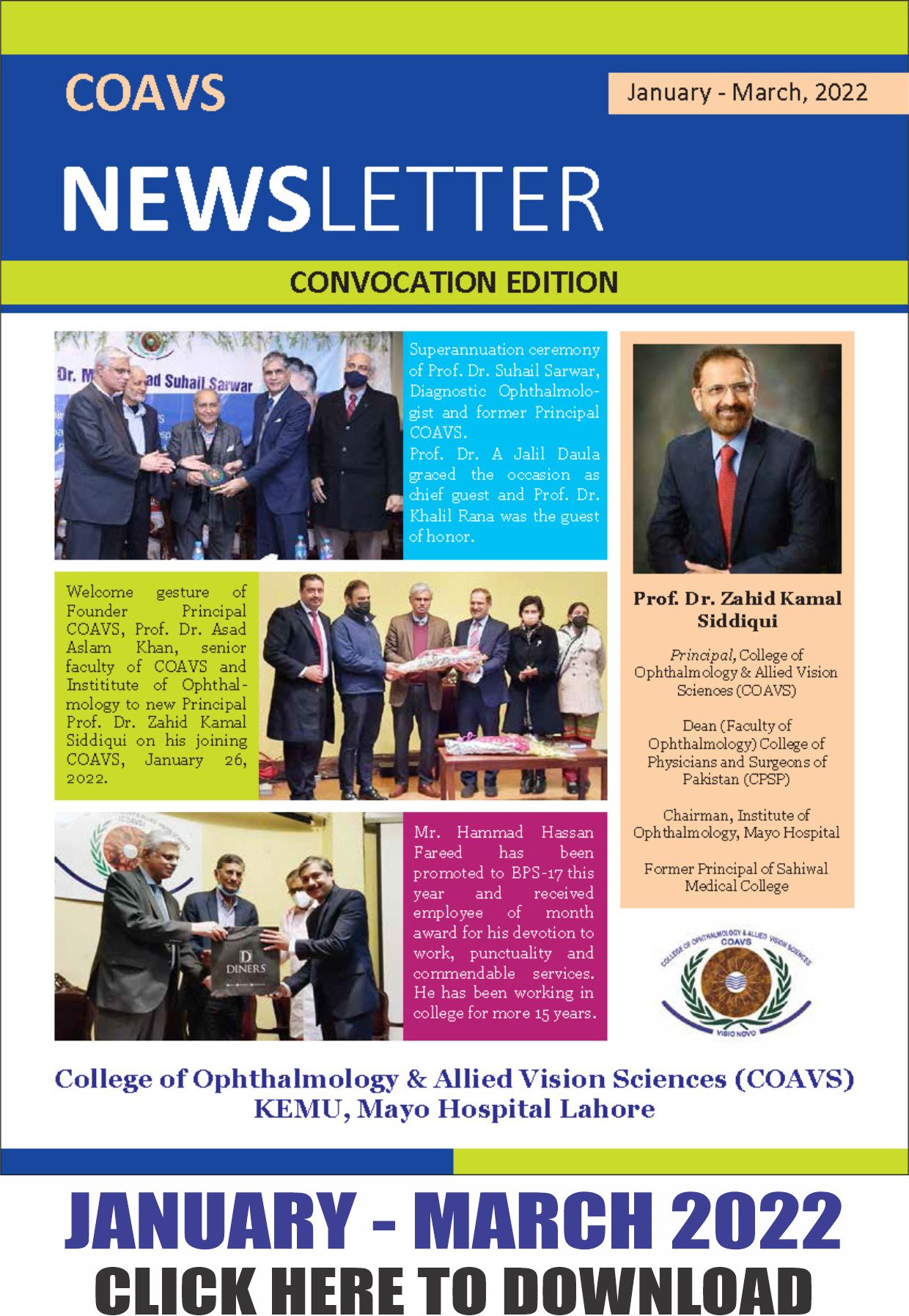 COAVS News Letters - COAVS