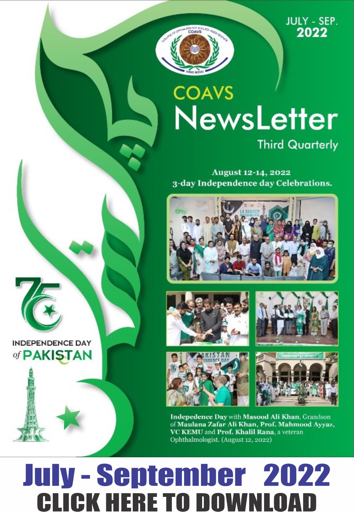 COAVS News Letters - COAVS