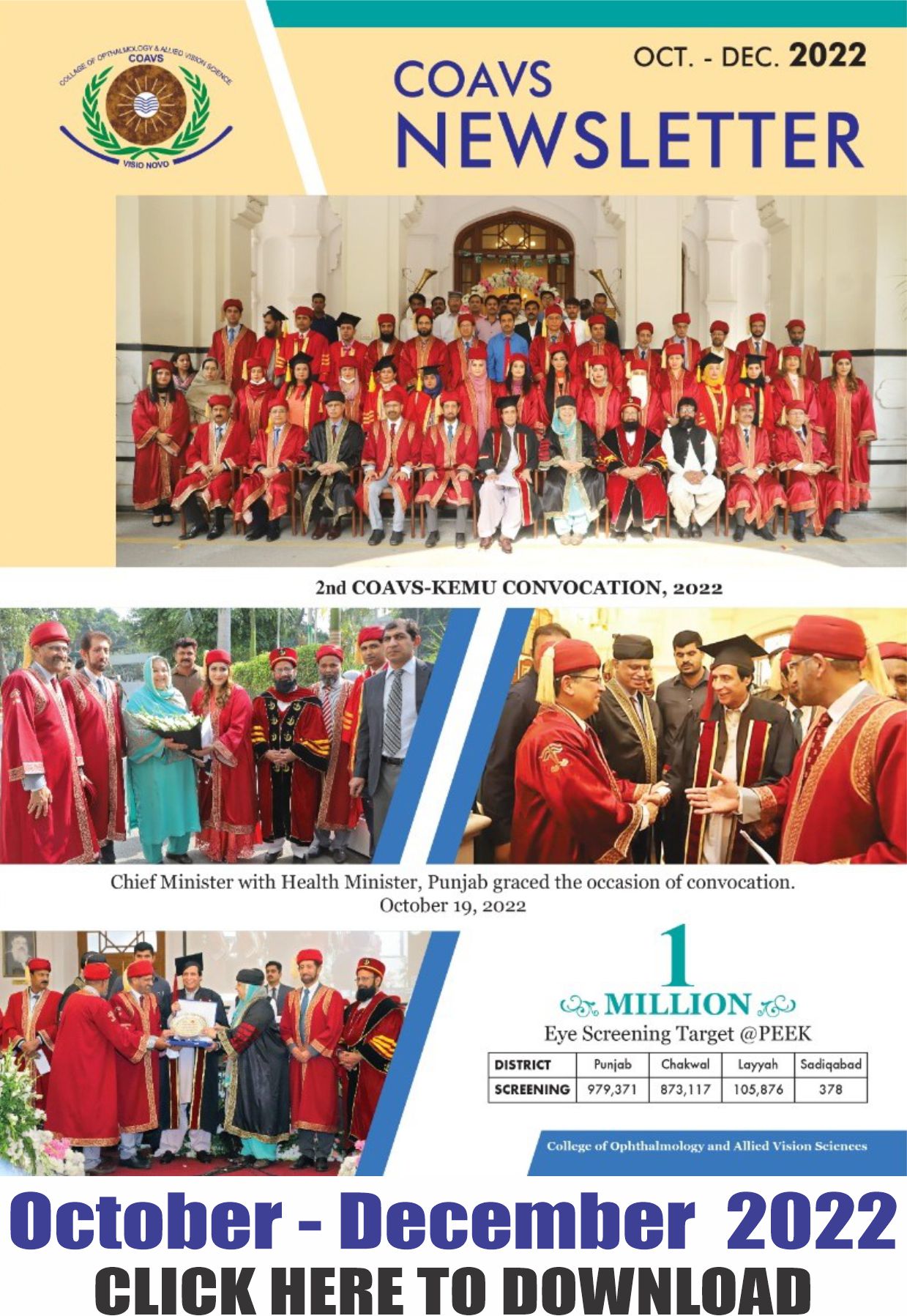 COAVS News Letters - COAVS